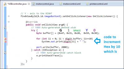increment of HEX code in array